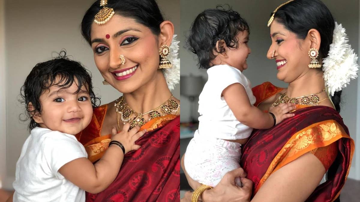 Divya Unni's Adorable Moment With Daughter Aishwarya Is Winning ...