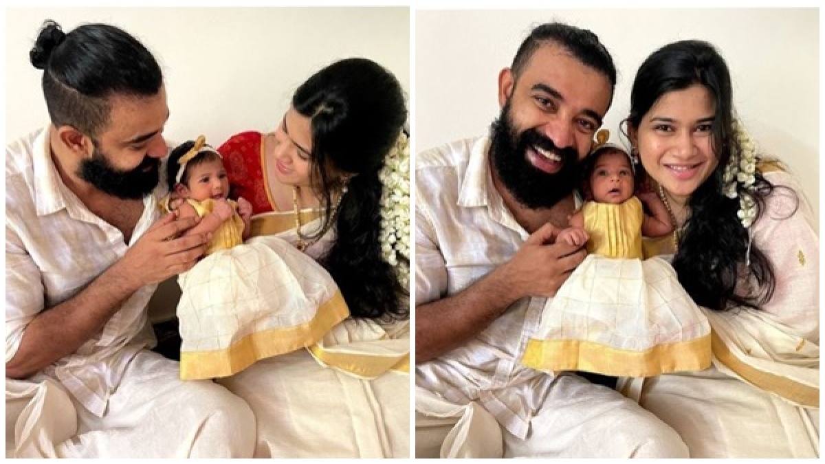 siju wilson and wife shruthy named their baby girl as meher, latest ...