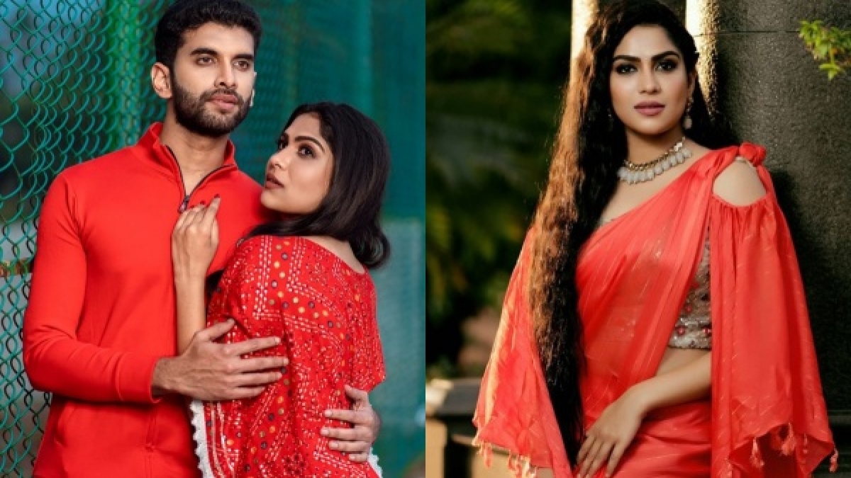 serial actress Swasika vijay and prem jacob's valentines day special ...