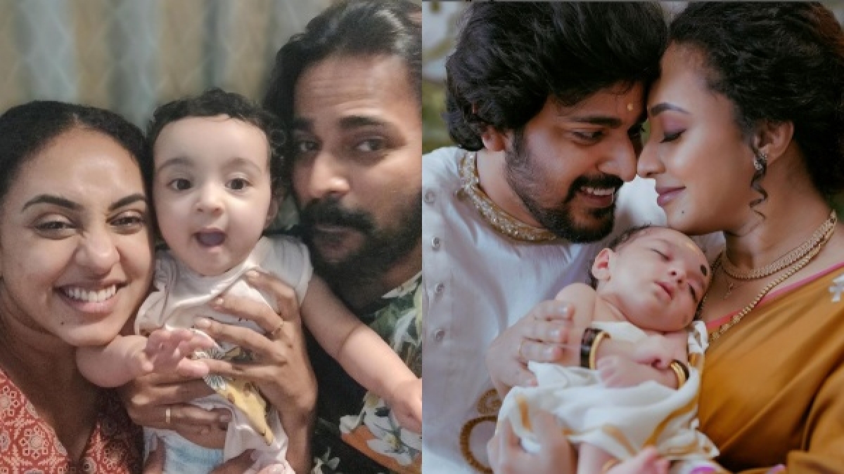 Pearle Maaney and family celebrated her daughter Nila's first birthday ...
