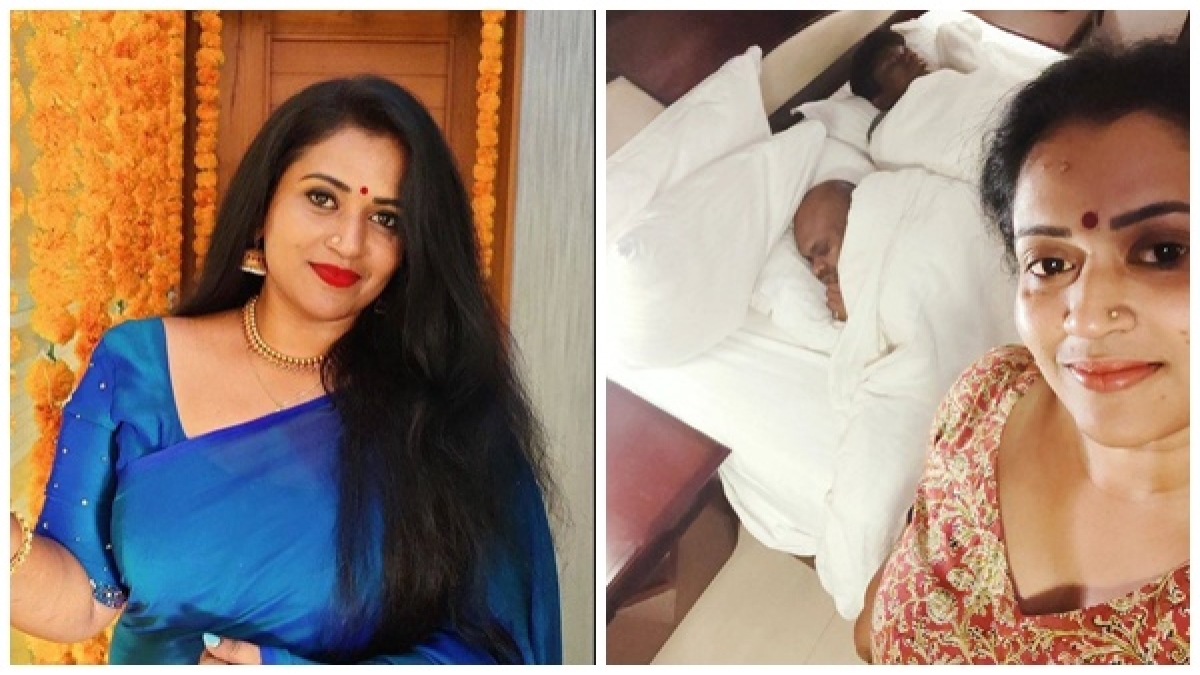 Bigg Boss Fame Manju Sunichen Shared Her Husband Photo In Social Media ...