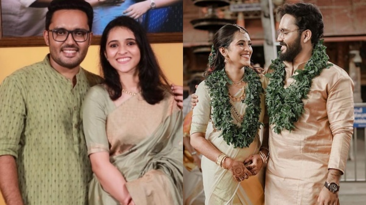 Karikku Fame Arjun Ratan Gets Married To Shikha Manoj Marriage Photos ...