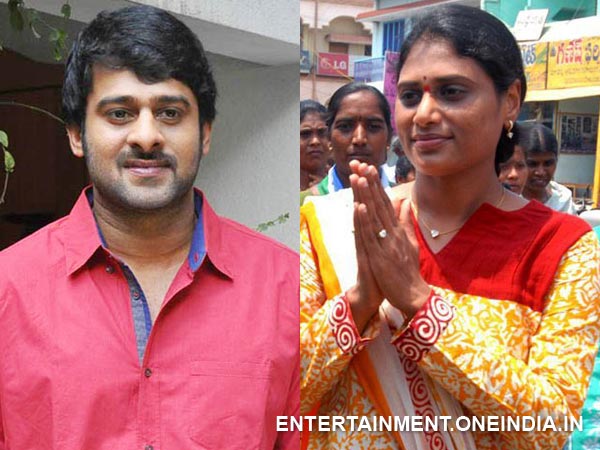 Prabhas Denies His Alleged Relationship With YS Sharmila - Malayalam Filmibeat