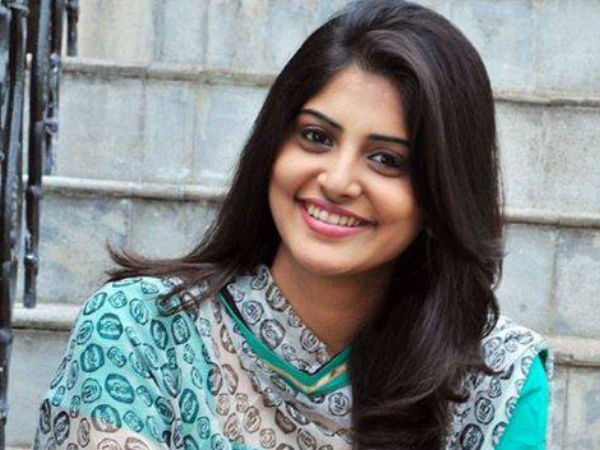 After 11 years Manjima Mohan back to film and completed her first shot ...
