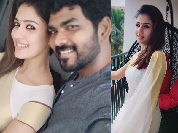 Vignesh Shivan’s Onam selfie with Nayan goes viral - Malayalam Filmibeat
