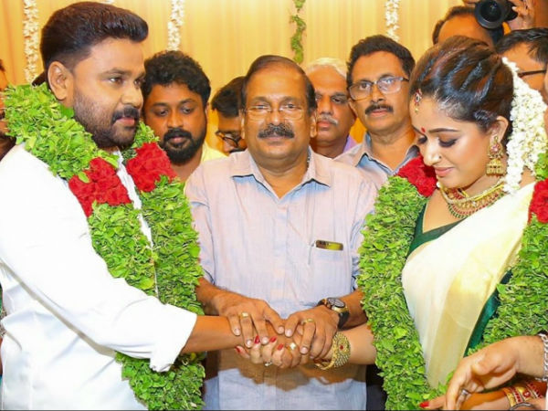 Kavya's father Madhavan about his daughter marriage with Dileep ...