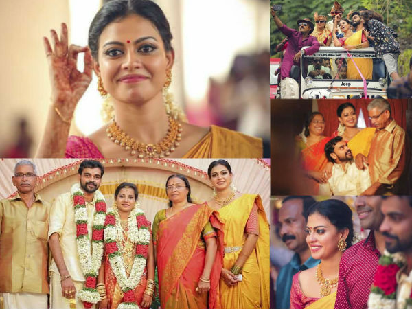 Actress Anusree Brother Anoop Wedding Photos - Malayalam Filmibeat