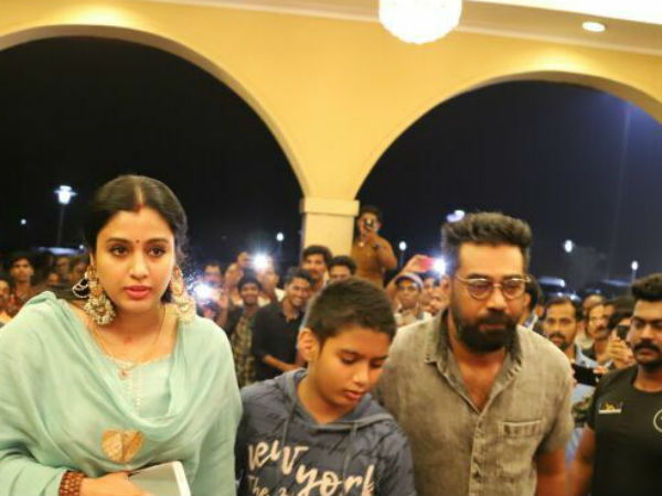 Actor Biju Menon attended the function with his wife Samyuktha Varma ...