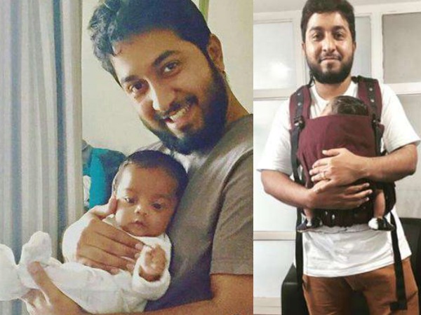 vihaan vineeth sreenivasan's cute video - Malayalam Filmibeat
