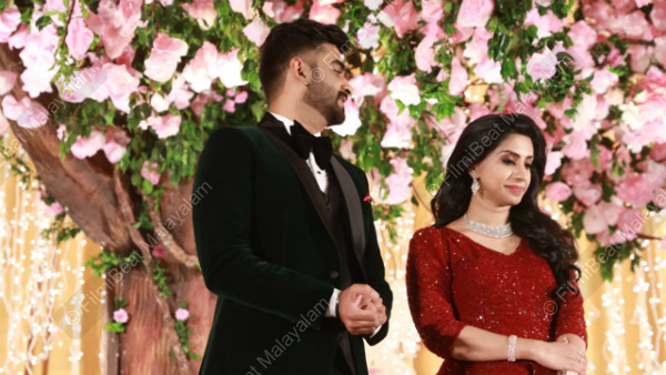 Adil Ibrahim's Marriage Reception Pics | ആദില്‍ ഇബ്രാഹിം വിവാഹിതനായി ...