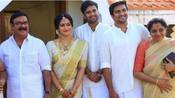 Maniyanpilla Raju's son Sachin got married - Malayalam Filmibeat