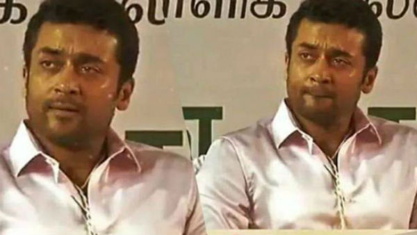 Surya crying on stage, emotional speech viral in social media ...