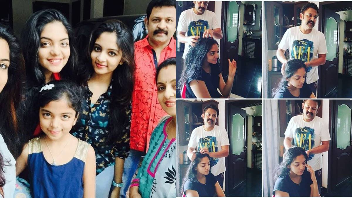 Krishnakumar shares his daughter's tik tok video! അച്ഛനോട് സിഗരറ്റ് ...