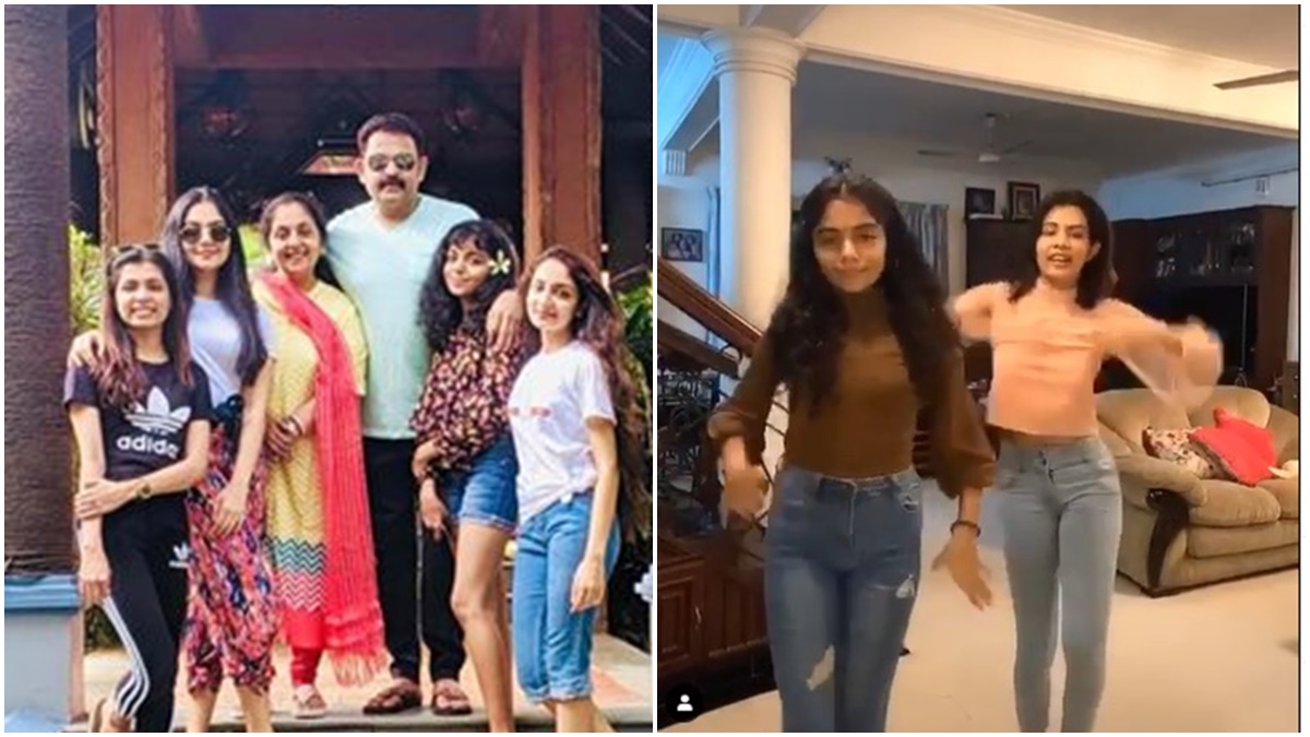 sindhu krishnakumar posted daughter's dance video | ഫോണ്‍ എവിടെയെങ്കിലും ഒളിപ്പിച്ചു വെക്കേണ്ട ...