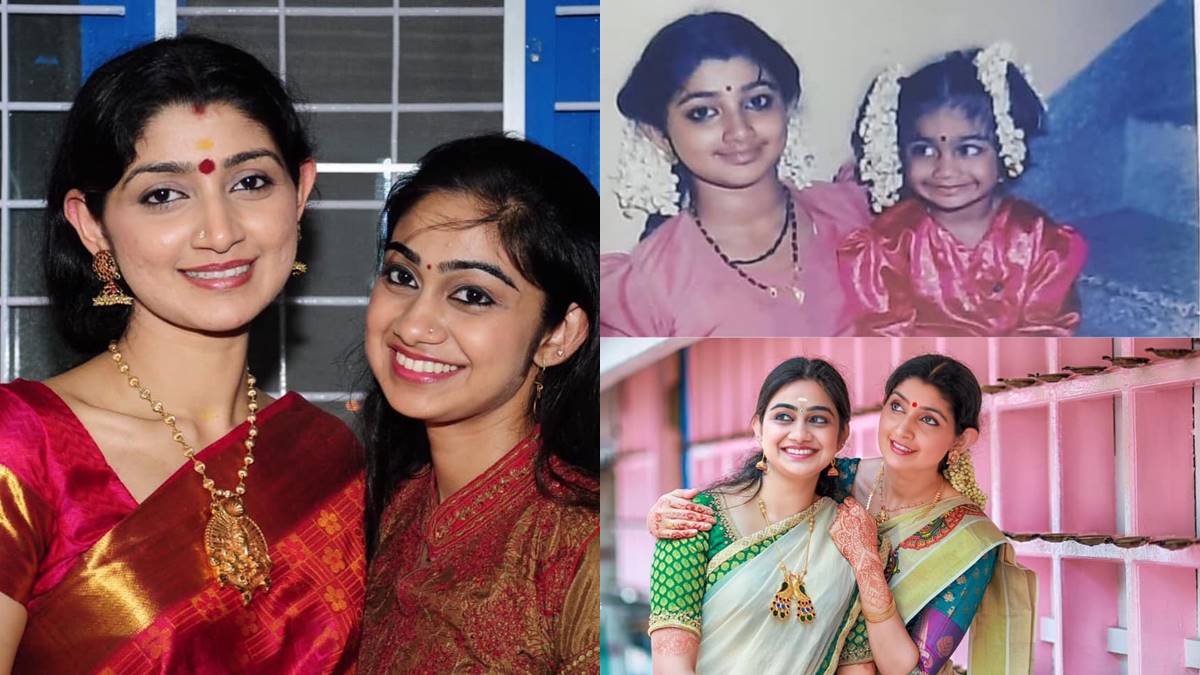 Divya Unni's sister's day wishes to her sister Vidya Unni, Photos went ...