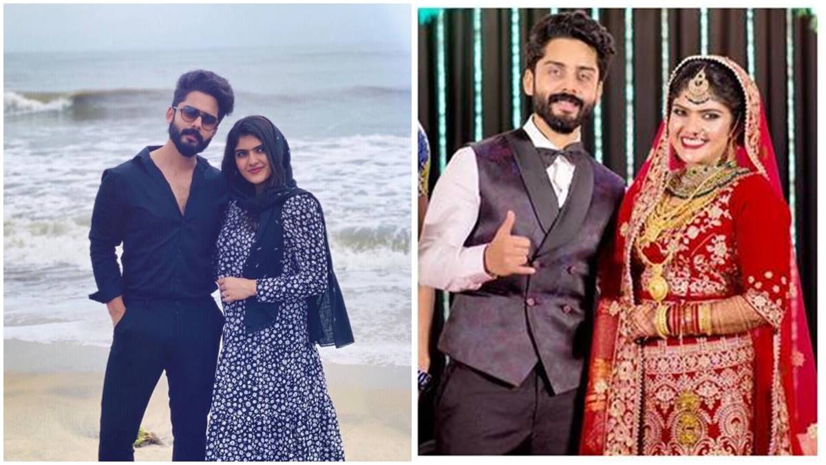 Drishyam Fame Roshan Basheer Shared Post Wedding Photos With Furzana ...