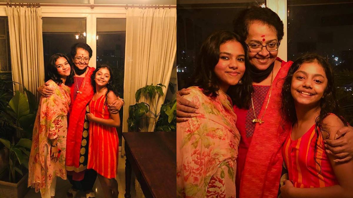 Mallika Sukumaran's surprise visit to Indrajith's home , Latest family ...