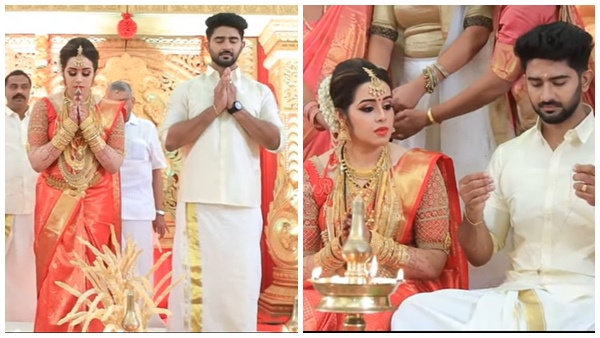 Ponnambili Serial Fame Actor Rahul Ravi's Marriage Video Goes Viral ...