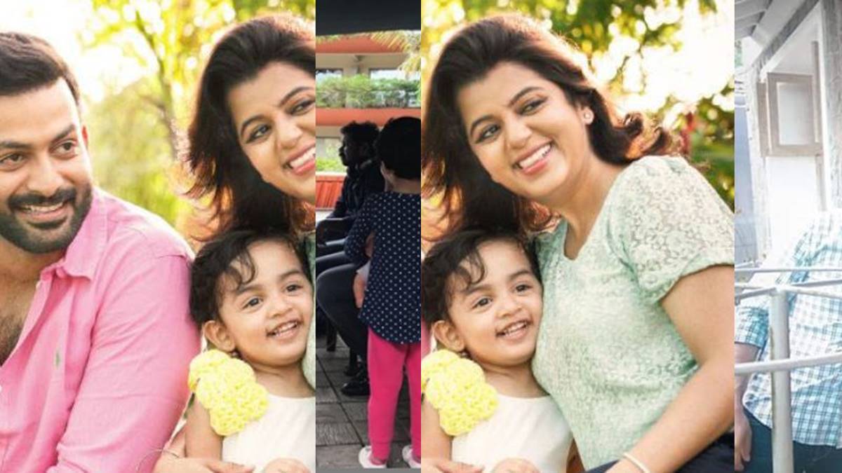 Prithviraj and Supriya Menon's vacation celebration with their daughter ...