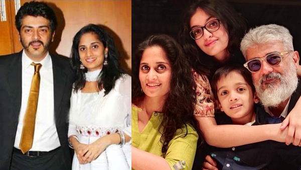 actor Ajith kumar and shalini's new family photos goes viral in social ...