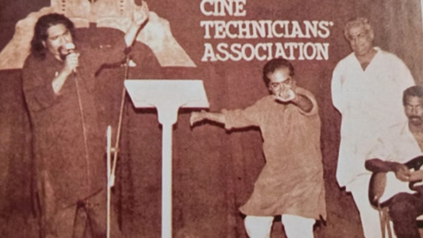 John Paul shared an old picture of director K G George and Pavithran ...