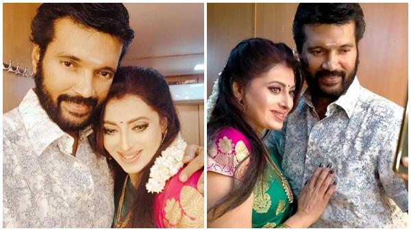 Actress Priya raman Heart Touching Wedding anniversary Wishes To ...