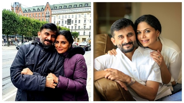Actress Asha Sharath Celebrating Her 29 Wedding Anniversary With Hubby ...