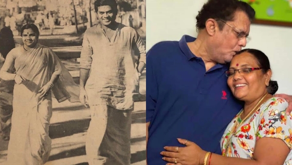 actor Jagathy Sreekumar shared an old picture with his wife on their ...