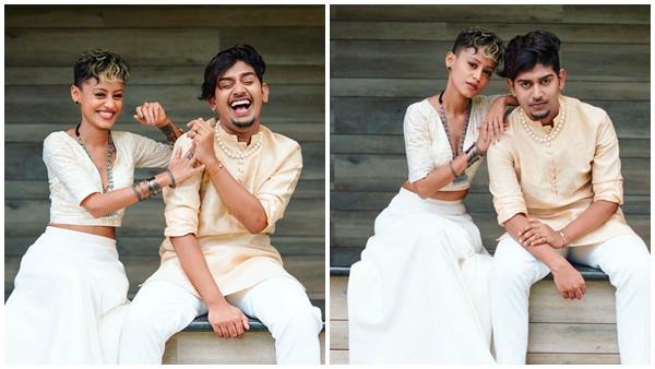 Bigg Boss fame Riyas Salim And Daisy David Shared Onam Photos With ...