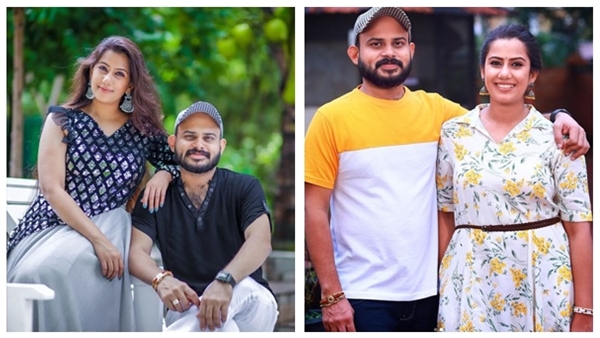 Rakkuyil Serial Actress Devika Nambiar And Husband Vijay Madhav About ...