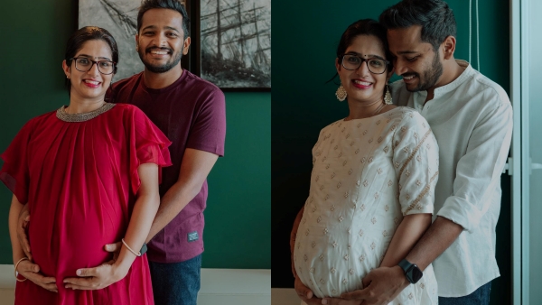 Director Basil Joseph Shared His Wife Elizabeth Maternity Photoshoot ...