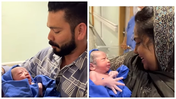 Basheer Bashi Shares Video On New Born Baby's First Moments After ...