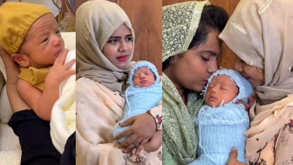 Bigg Boss Malayalam Fame Basheer Bashi And Mashura Shared Their Newborn ...