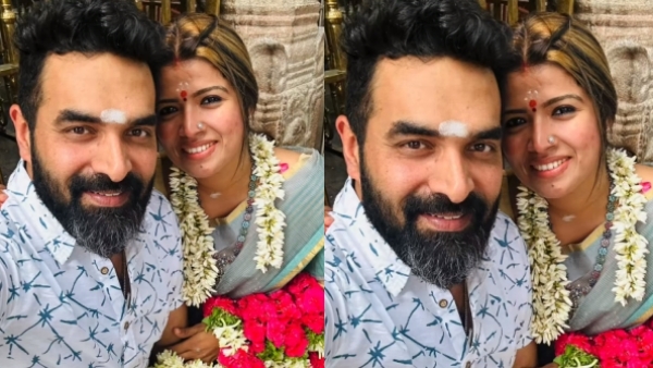 Singer Amritha Suresh And Husband Gopi Sundar Celebrated Their First ...