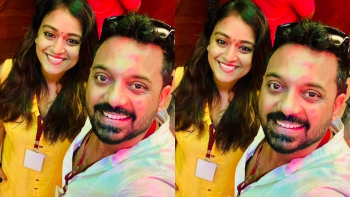 After A While Serial Actor Jishin Mohan Shared A Photo With Wife Varada ...