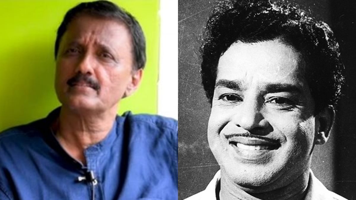 Santhivila Dinesh Open Up About Actor Sathyan's Life; Recalls His ...