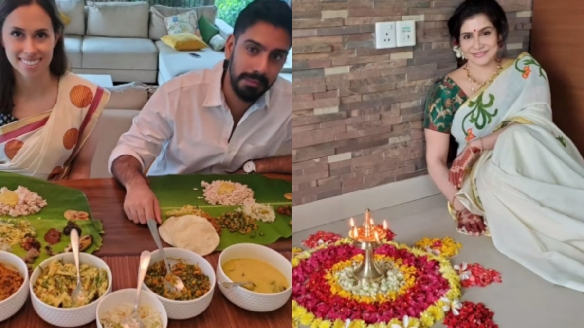 Actress Lissy Priyadarshan Celebrated Her Onam With Family In Chennai ...