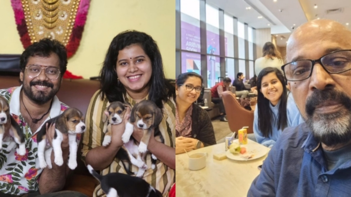 Actor Bala Wife Elizabeth Udayan Celebrating Her Holidays With Parents ...