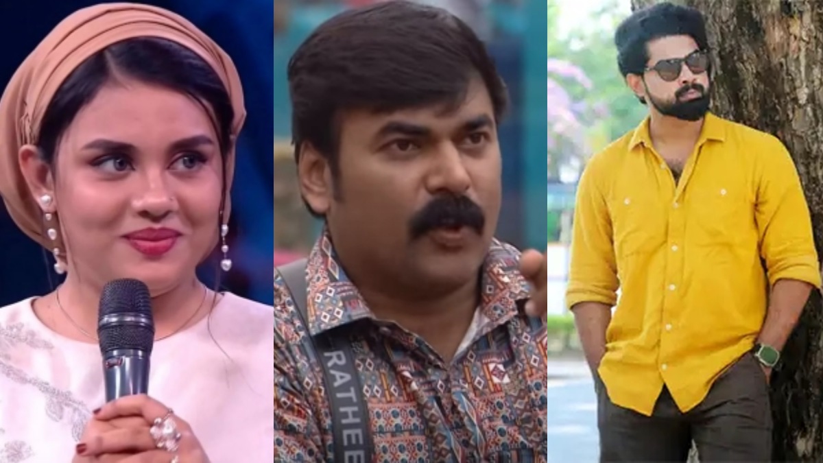 Bigg Boss Malayalam 6 Top Five Contestants Of First Week From Ratheesh ...