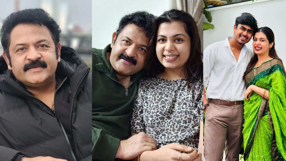 Actor Krishna Kumar Shared A Photo With His Daughter Diya On Instagram ...